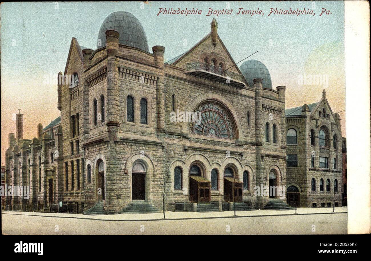 Philadelphia Pennsylvania USA, Philadelphia Baptist Temple | usage ...