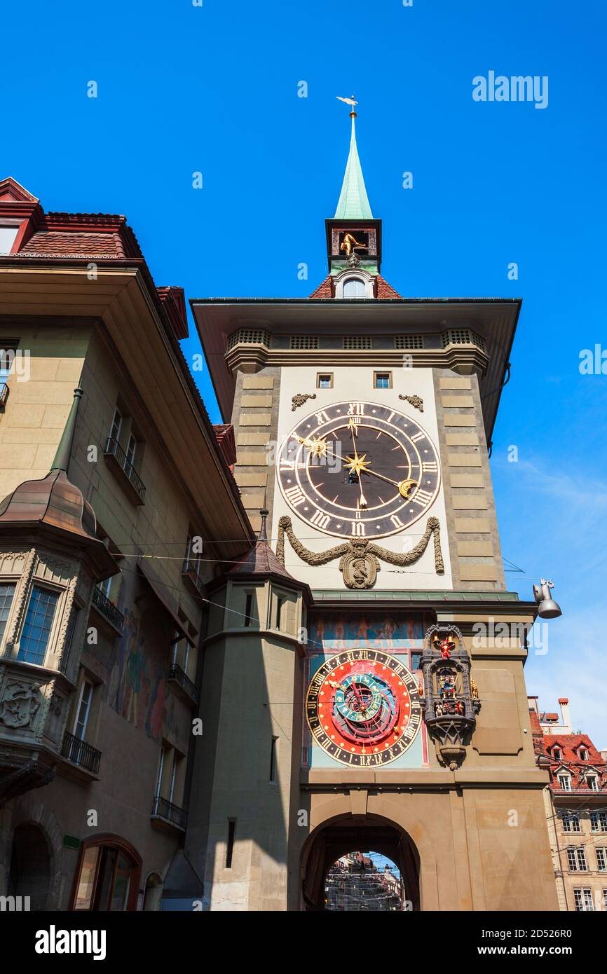 The zytglogge clocktower in bern hi-res stock photography and images ...