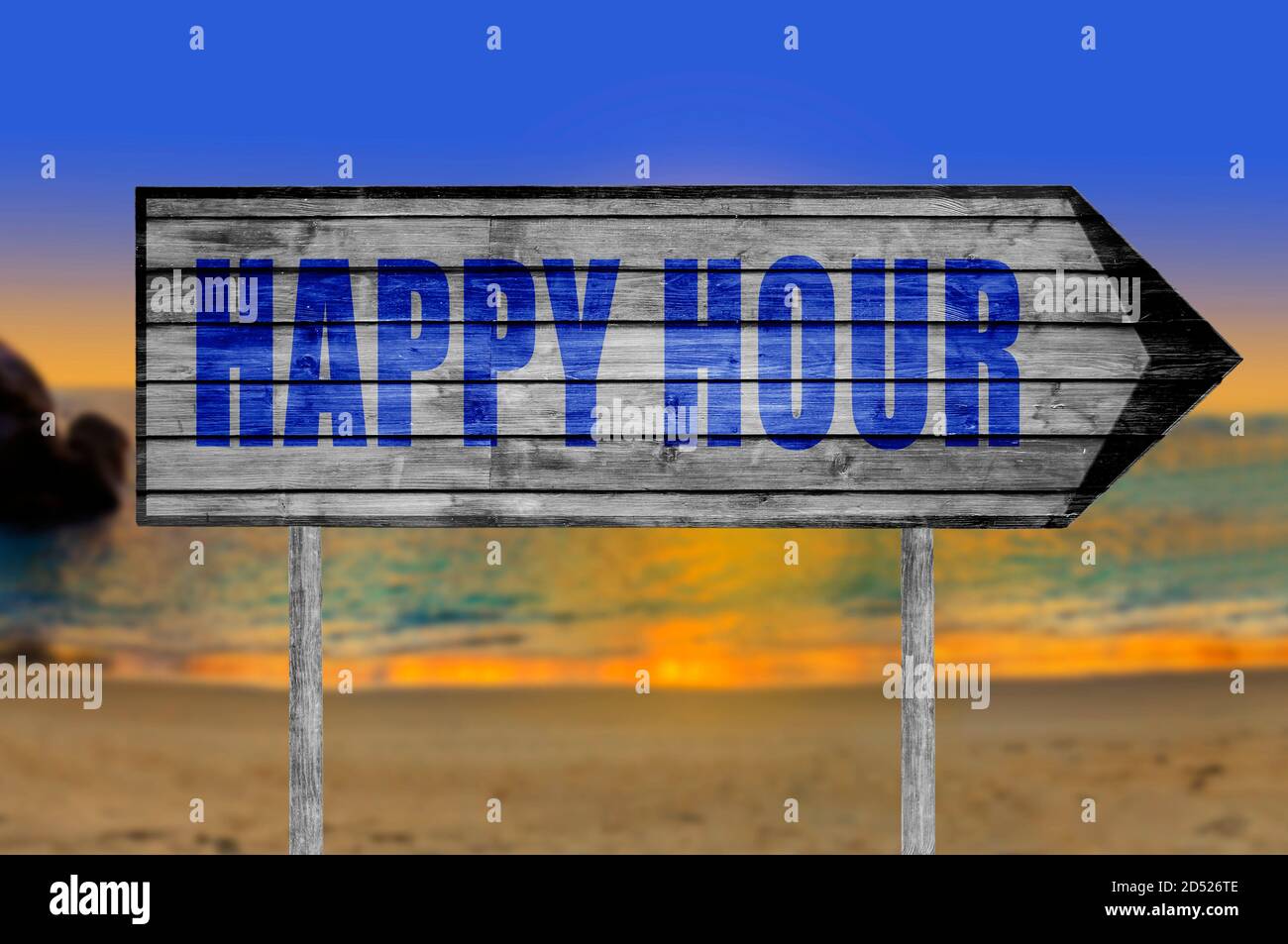 Happy hour drink sign menu hi-res stock photography and images - Alamy