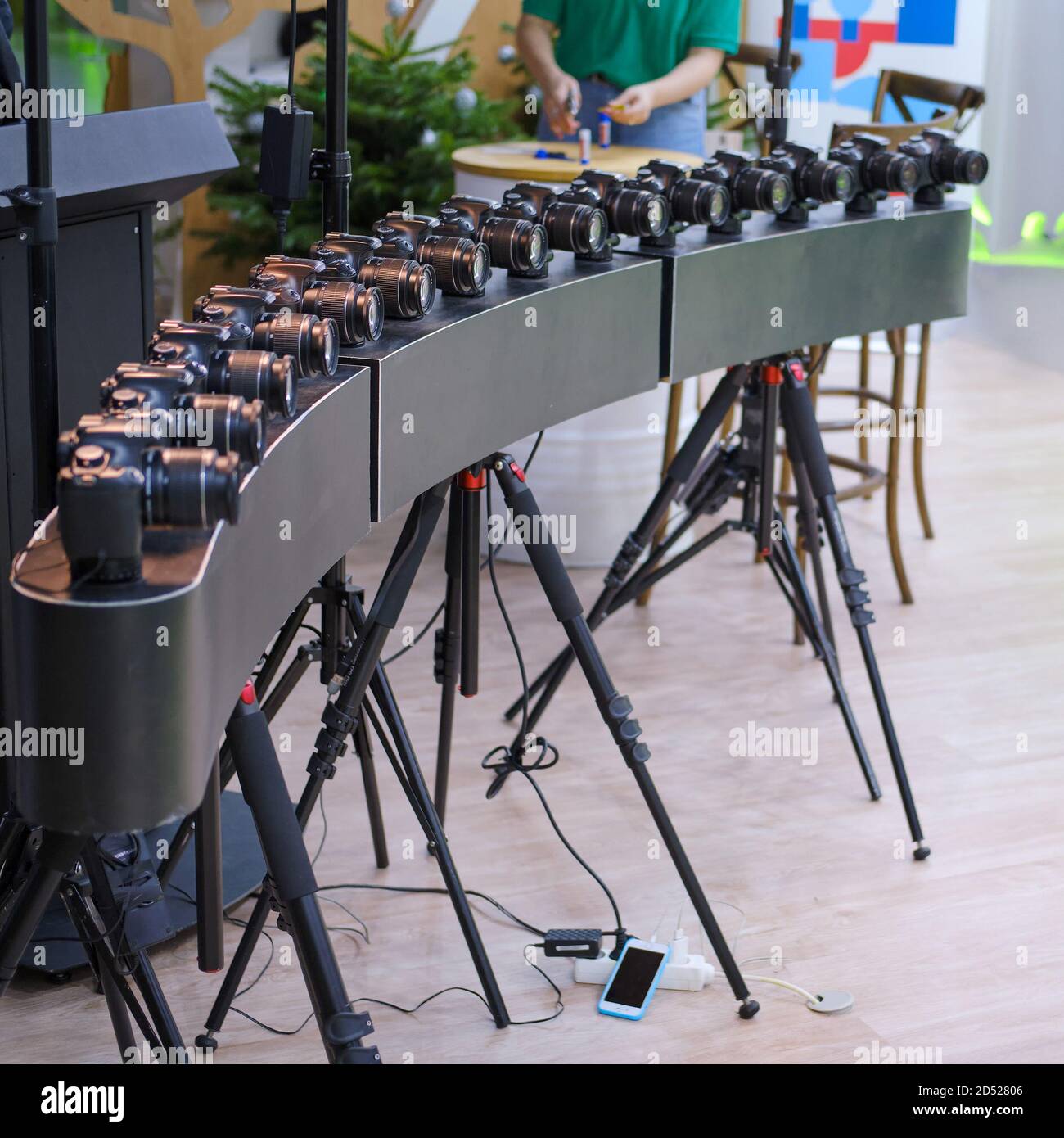 3d virtual tv studio set hi-res stock photography and images - Alamy