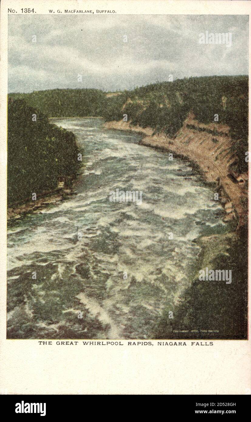 Niagara New York USA, The Great Whirlpool Rapids | usage worldwide ...