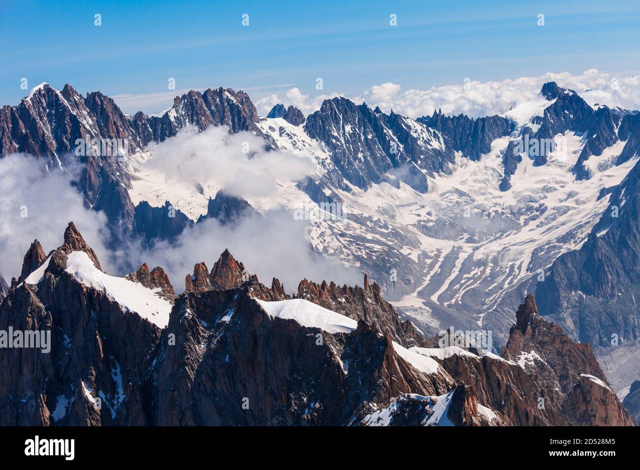 Mont Blanc or Monte Bianco meaning White Mountain is the highest ...