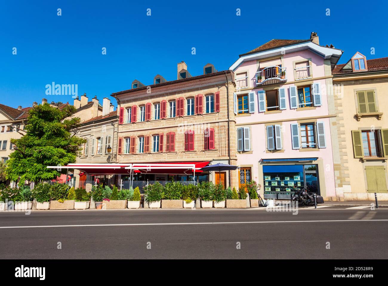 Nyon is a town on the shores of Lake Geneva in the canton of Vaud in ...