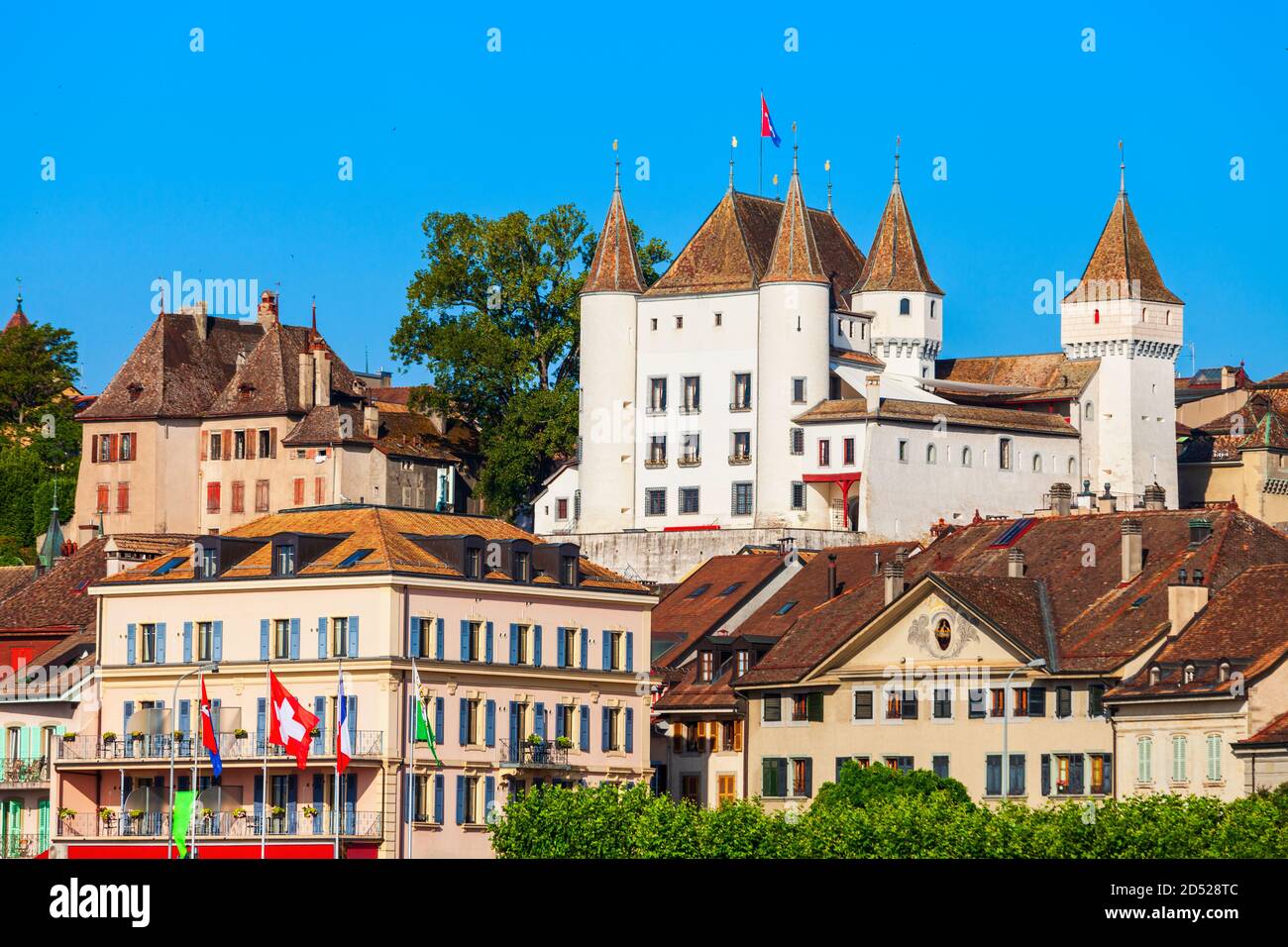 Geneva and nyon castle hi-res stock photography and images - Alamy