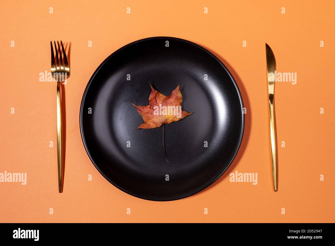 Fork and leaf hi-res stock photography and images - Alamy