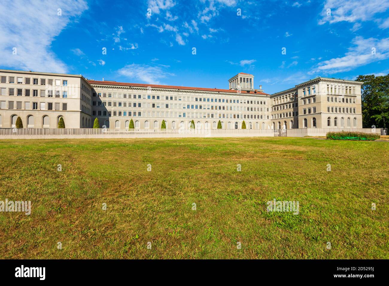 World Trade Organization or WTO building is located in Geneva city in ...