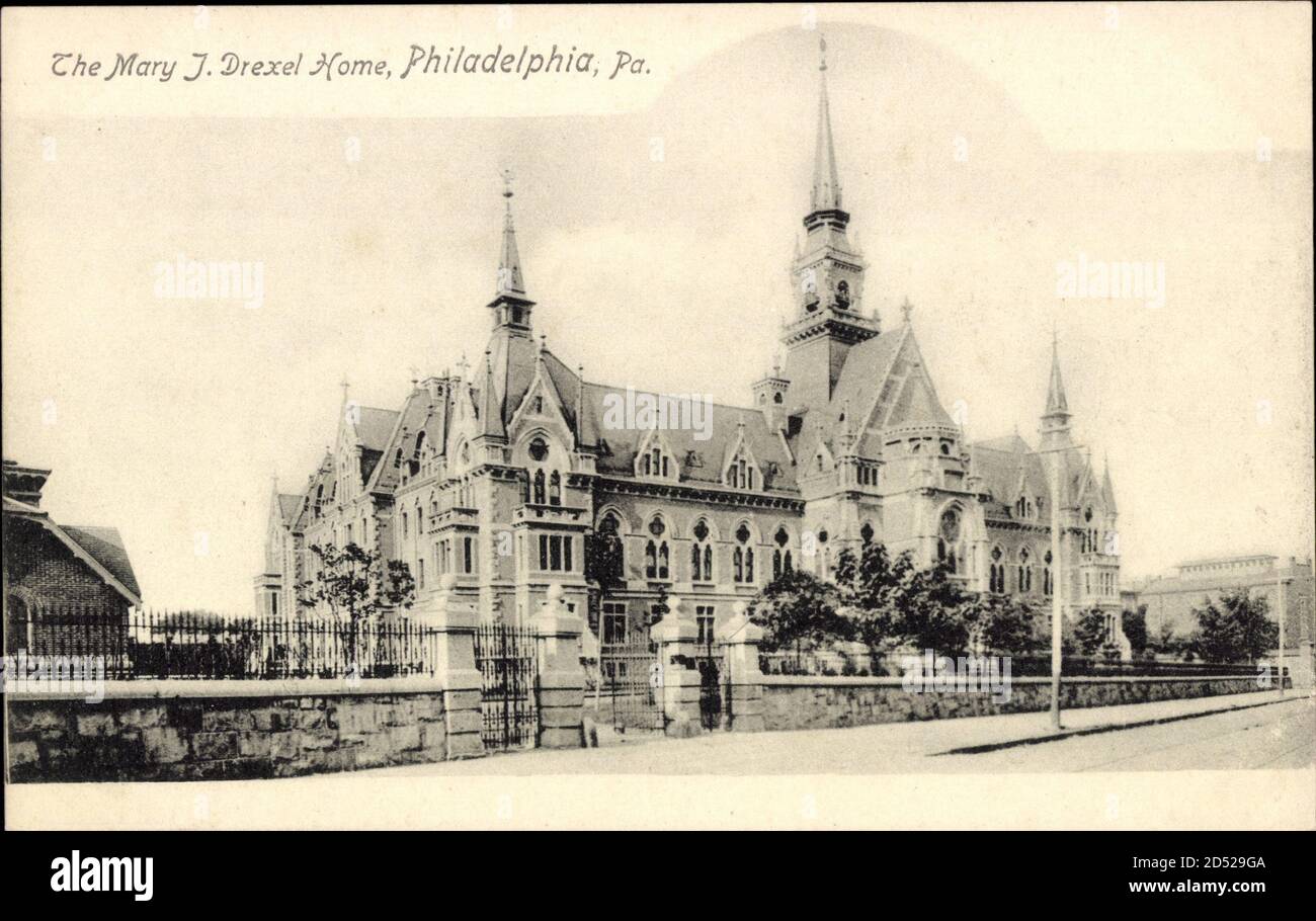 Philadelphia Pennsylvania, The Mary J. Drexel Home | usage worldwide ...