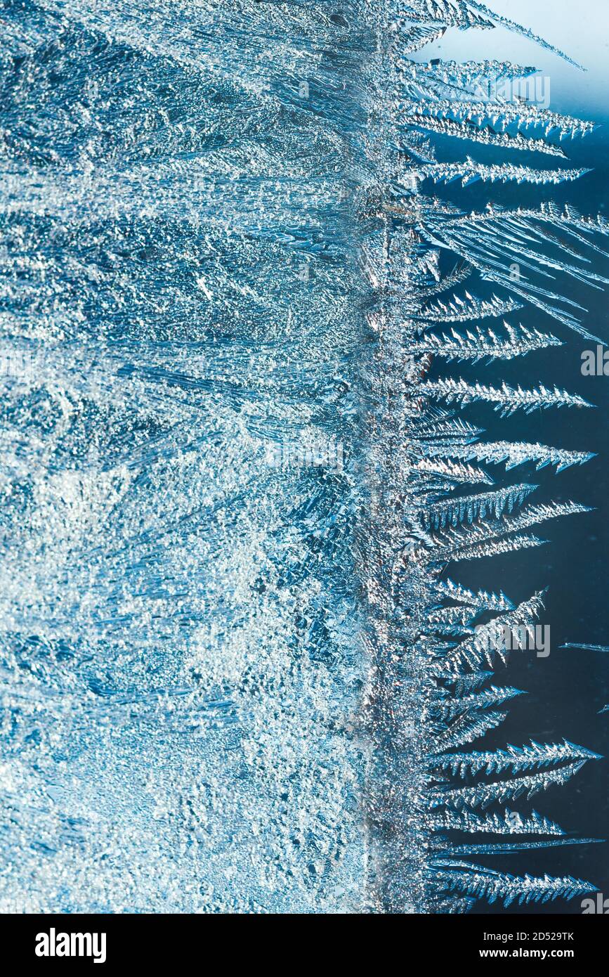 Frost blue background hi-res stock photography and images - Alamy