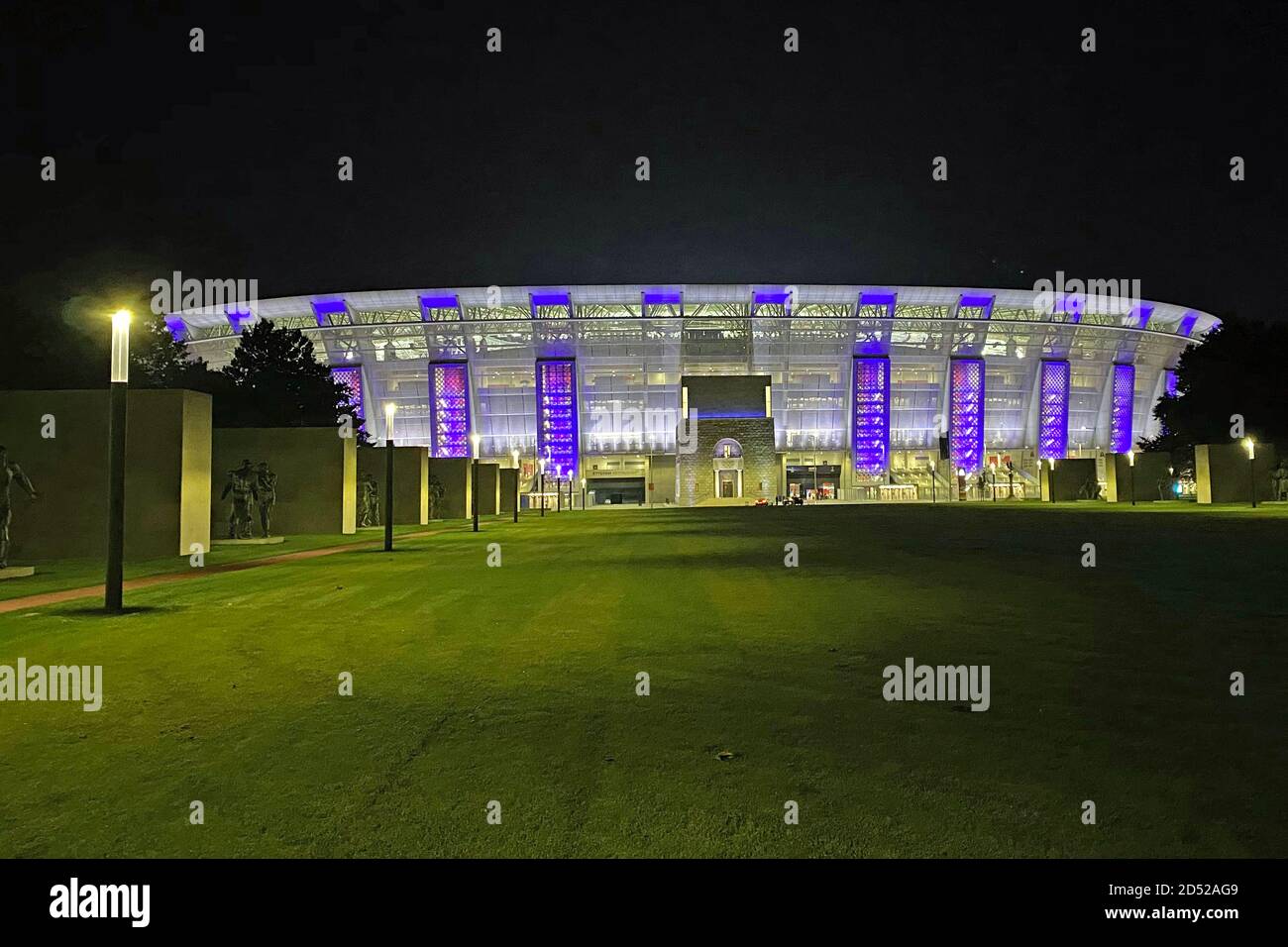 Budapest, Ferenc Puskas Stadium. 24th Sep, 2020. afterthot Puskas Arena ...