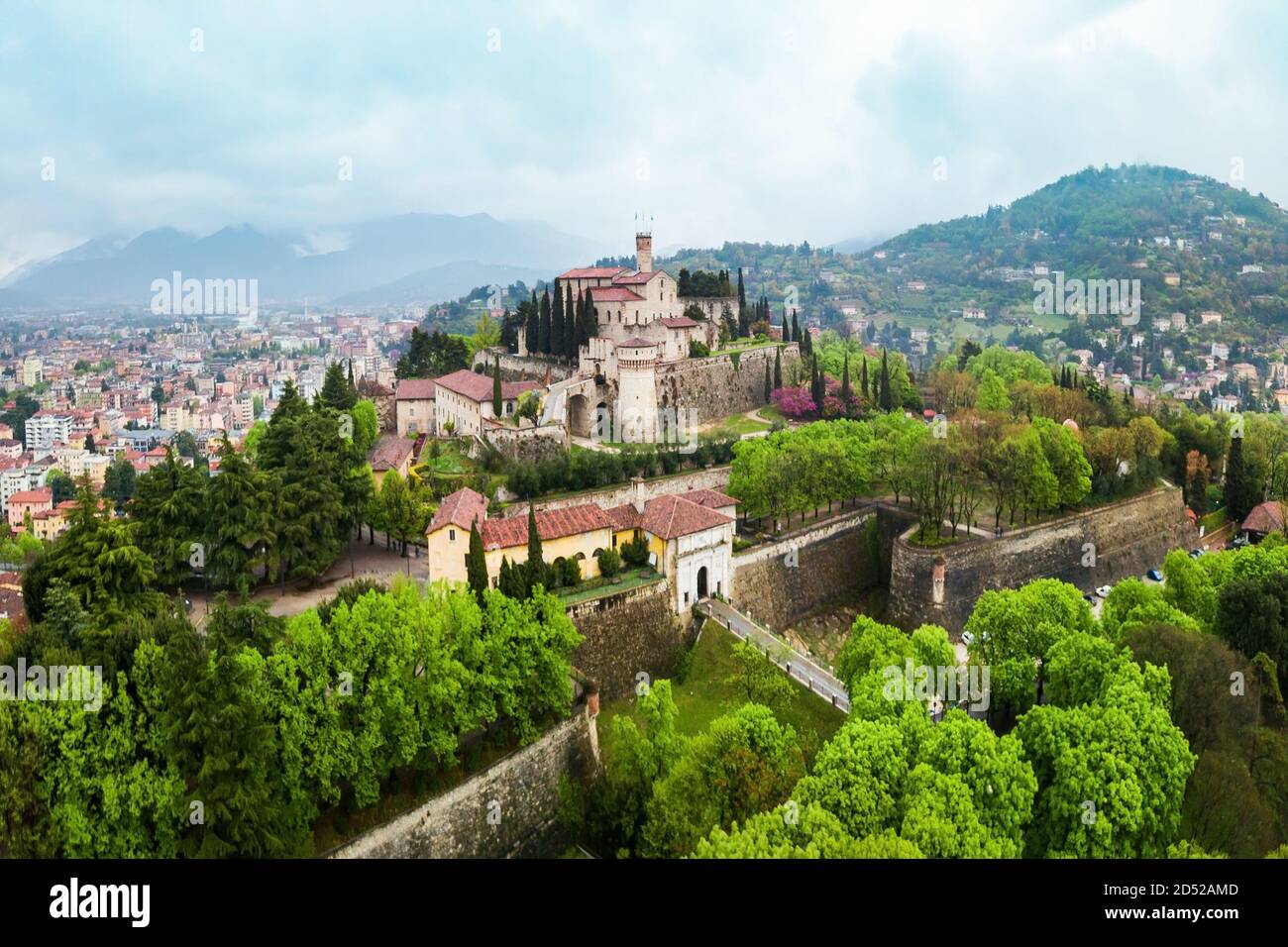 Brescia castle hi-res stock photography and images - Alamy