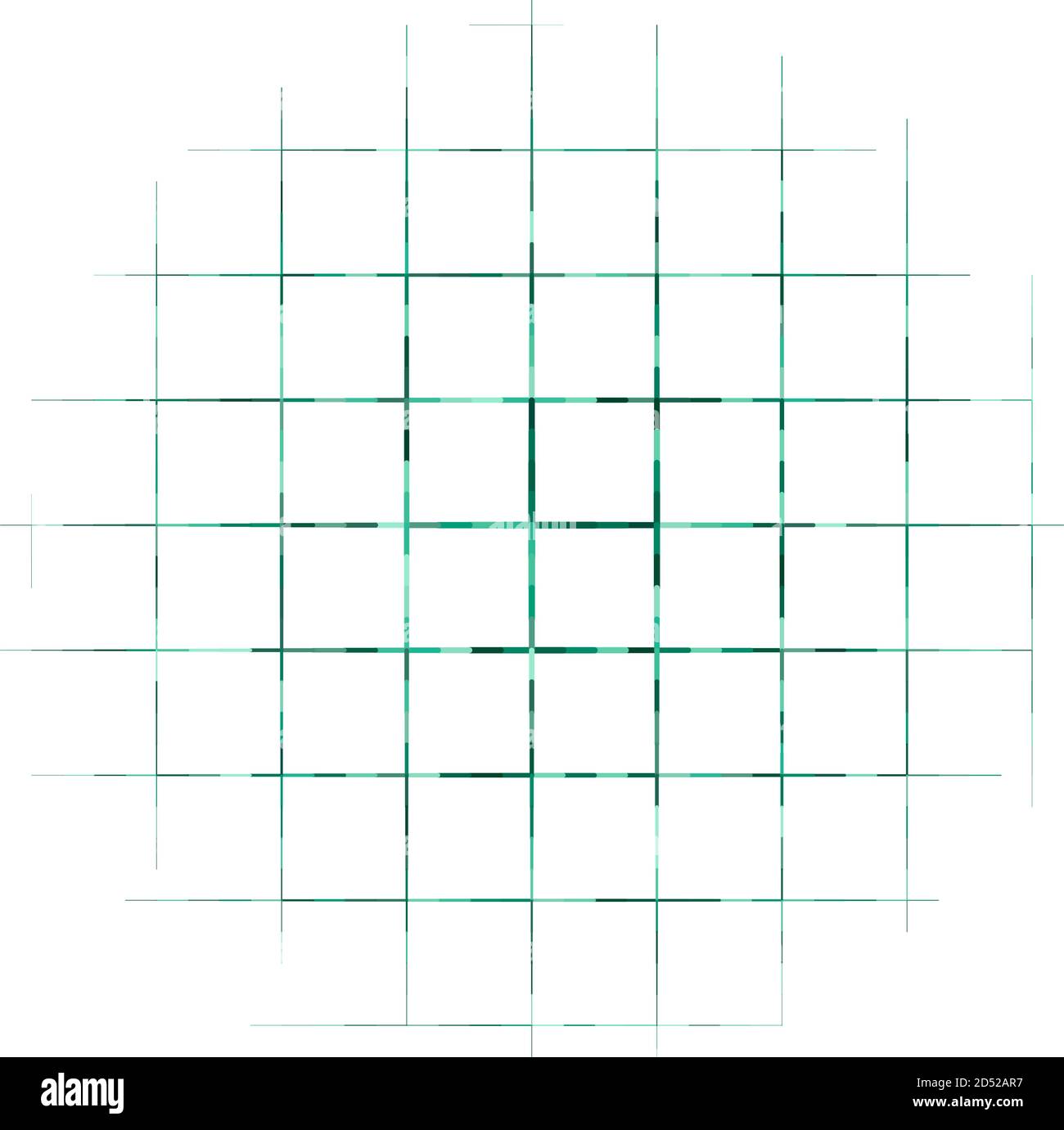 Abstract geometric circle element structure made of small line parts ...