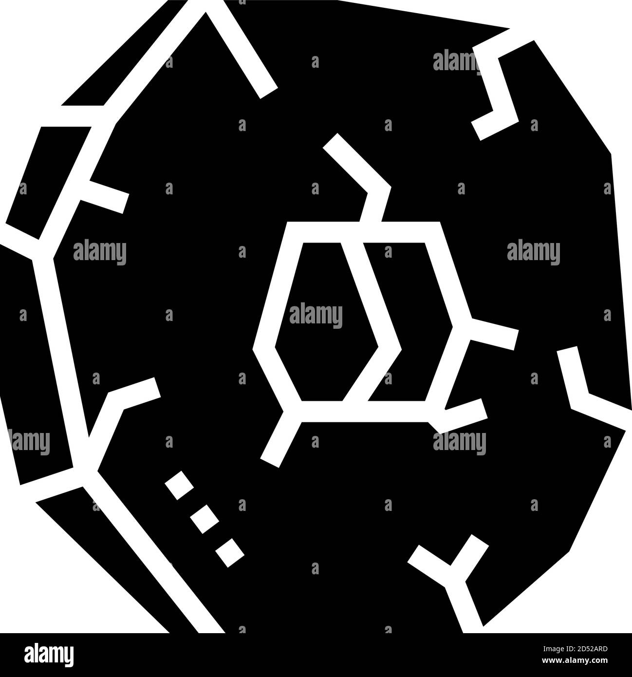 prehistoric megalithic stone coin glyph icon vector illustration Stock ...