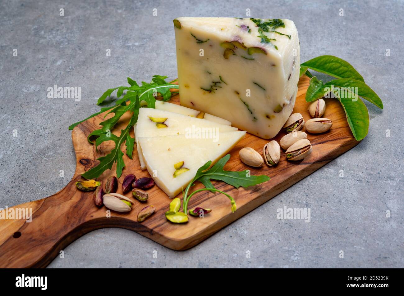 Cheese collection, fresh Italian pecorino cheese made from sheep milk ...