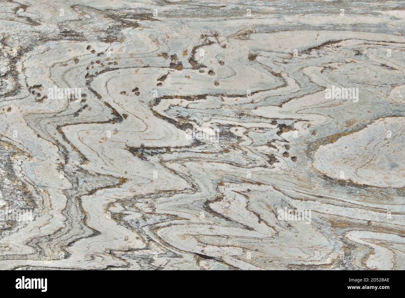 Natural rock of igneous origin with iron. Texture of white stone ...