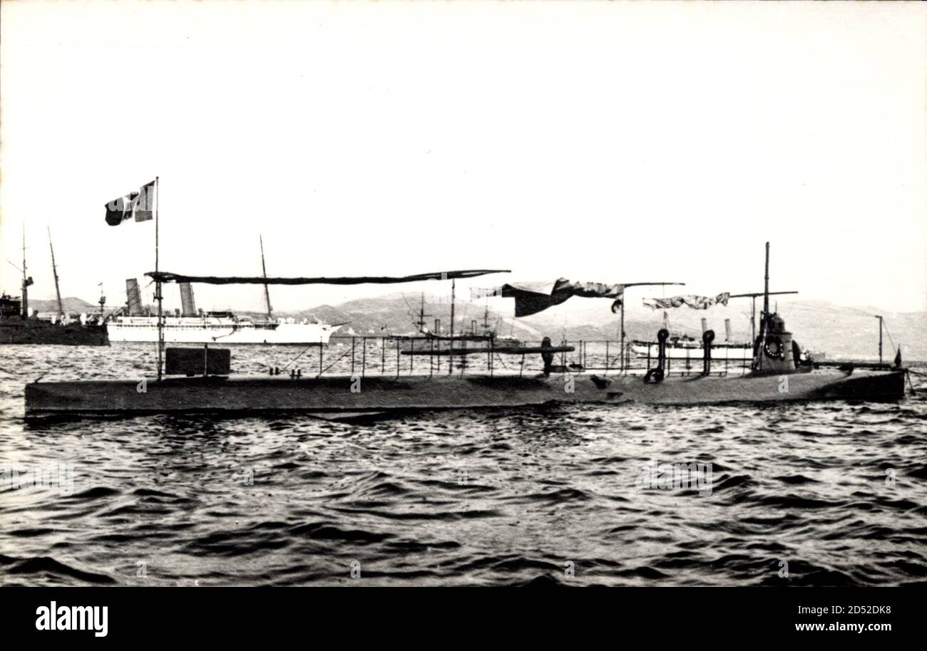 Italienisches U Boot, Narvalo, Unterseeboot | usage worldwide Stock ...