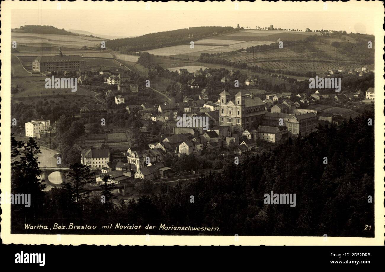 Wartha Bez. Breslau Schlesien, Noviziat der Marienschwestern | usage ...