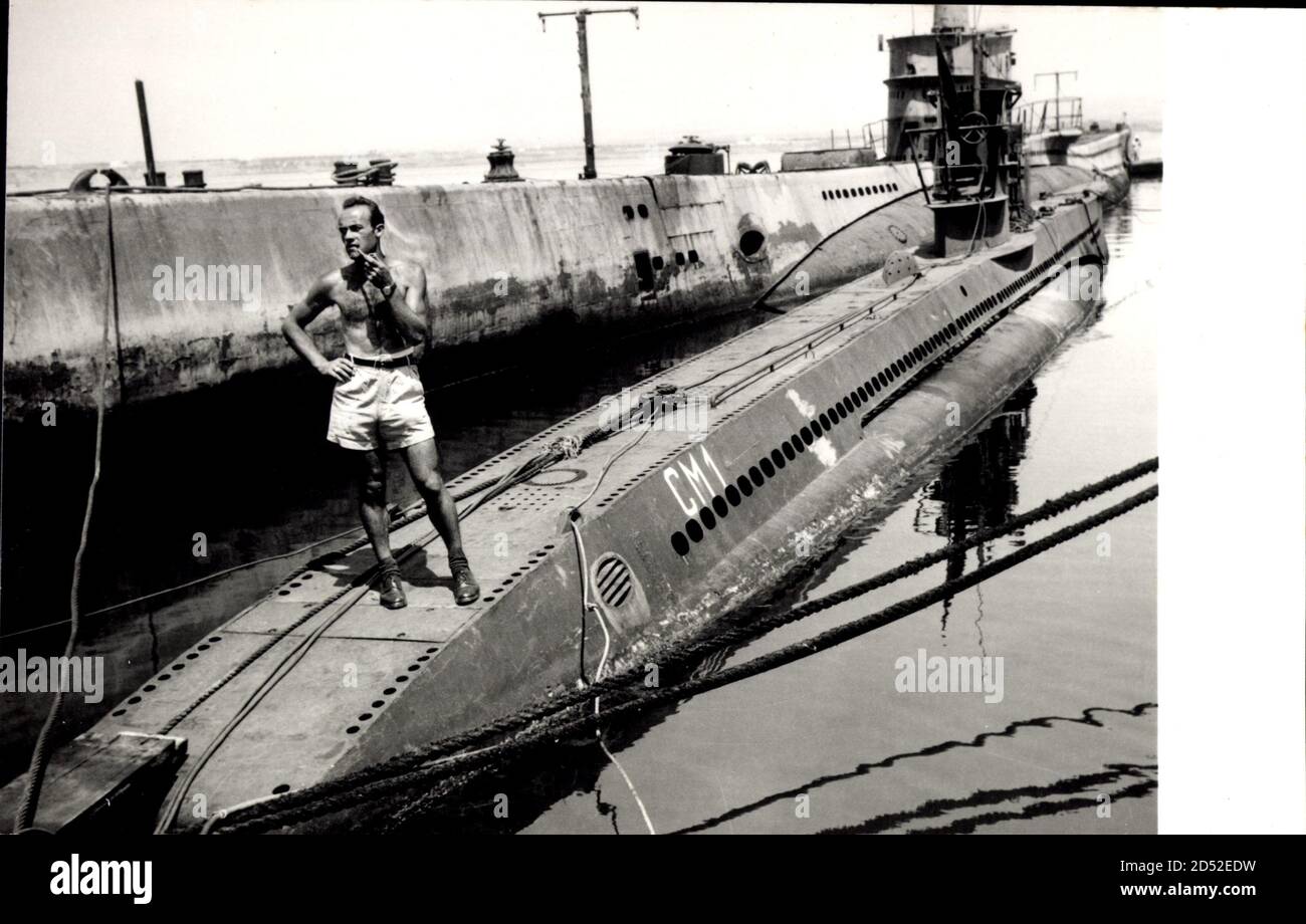 Italienisches U Boot, CM 1, Sommergibile, Unterseeboot, Matrose | usage ...