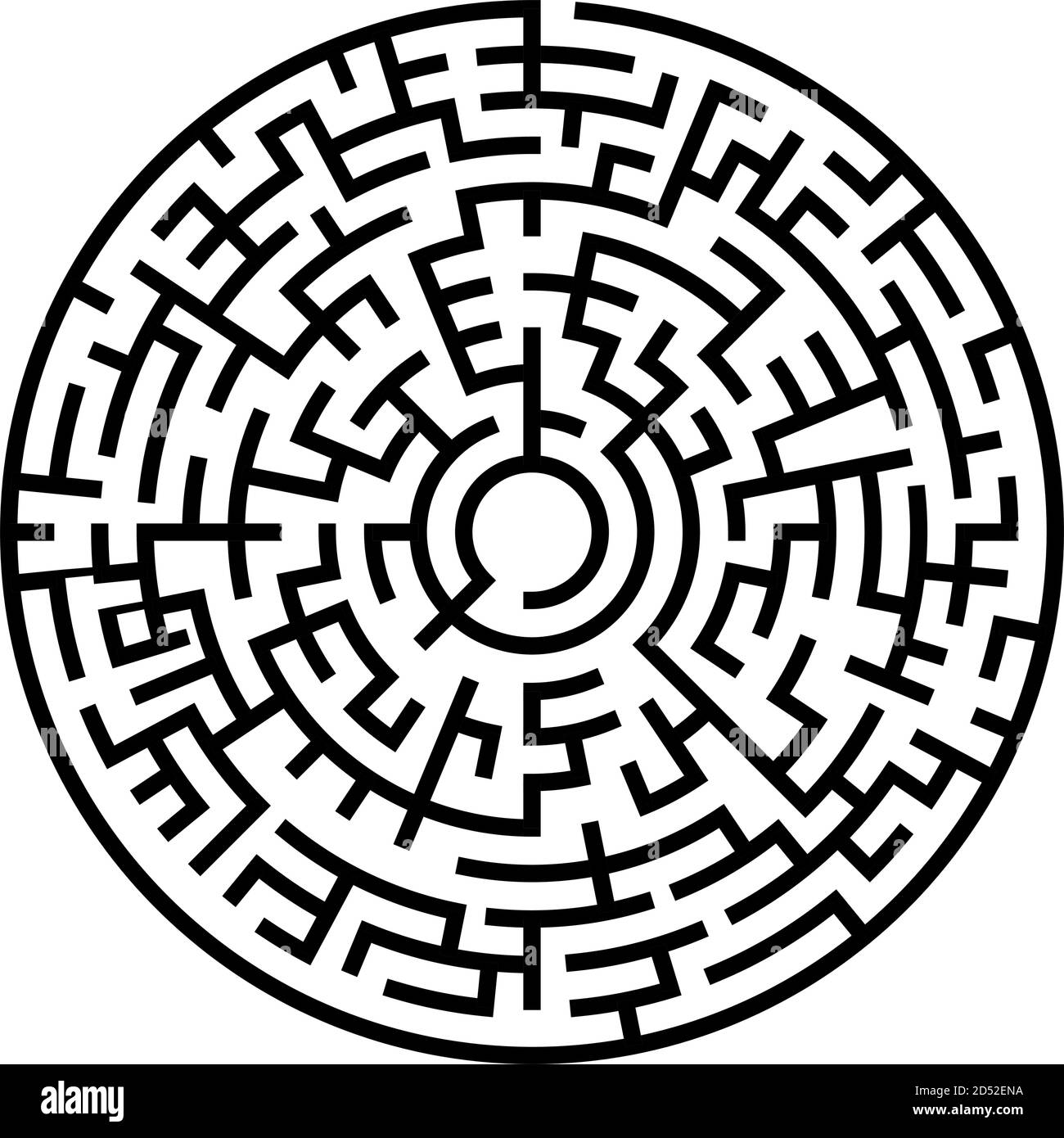 Solvable 3D maze, labyrinth, puzzle game vector illustration Stock Vector Image & Art - Alamy
