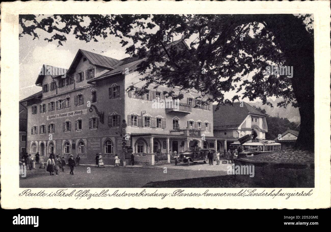 Reutte Tirol, Gasthof und Pension zum Hirsch, Besucher | usage ...