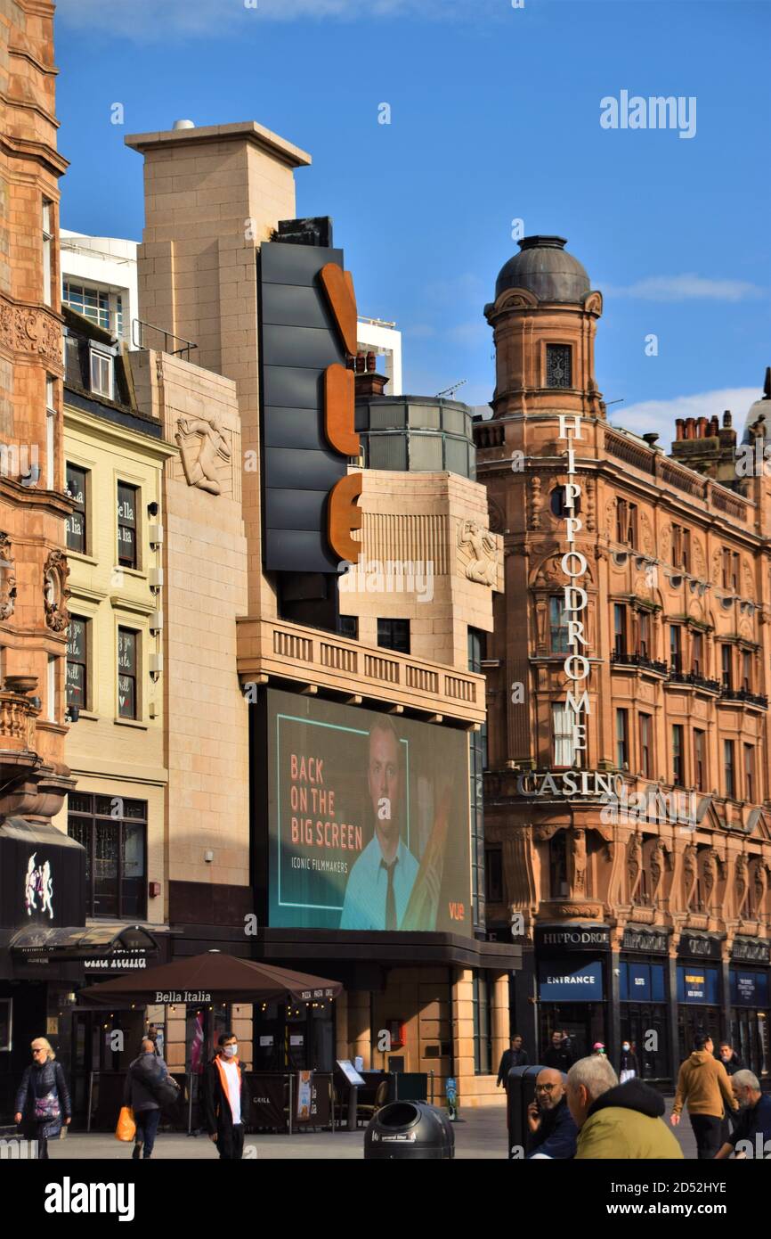 Vue Cinema West End, Leicester Square, London Stock Photo - Alamy