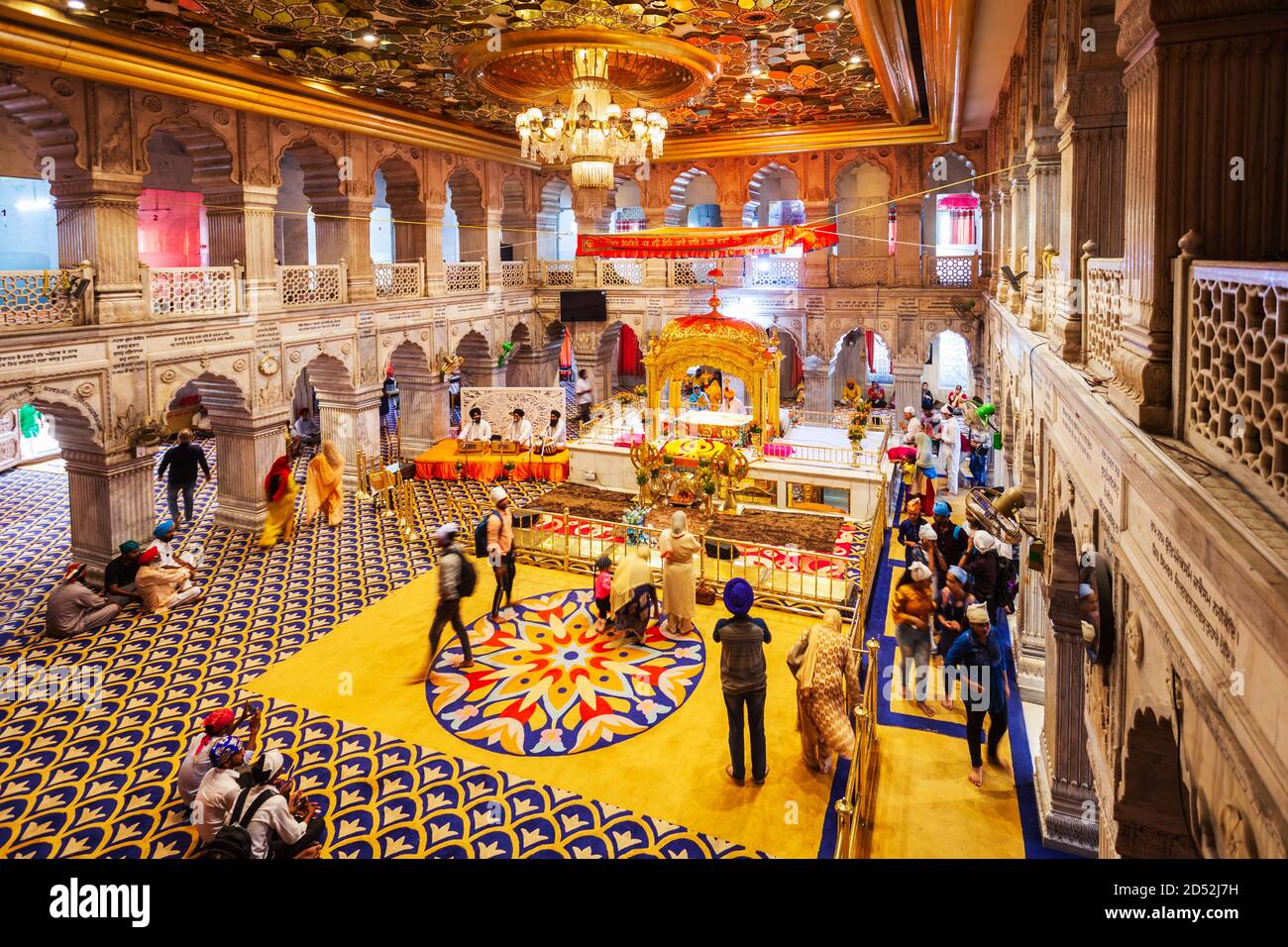 Darbar sahib inside the golden temple hi-res stock photography and ...
