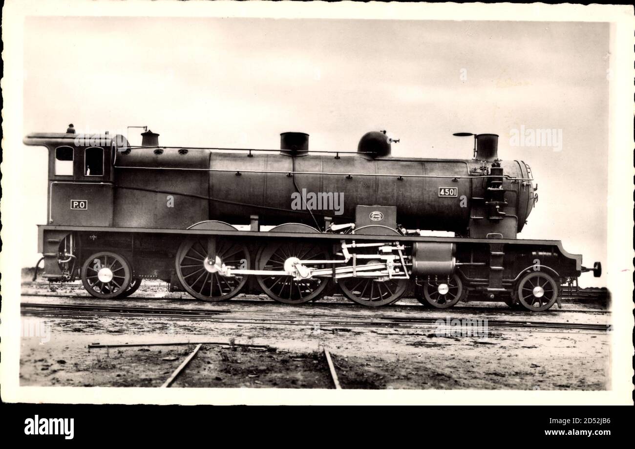 Französische Eisenbahn, Chemin de fer, Locomotive, 4501 Compound ...