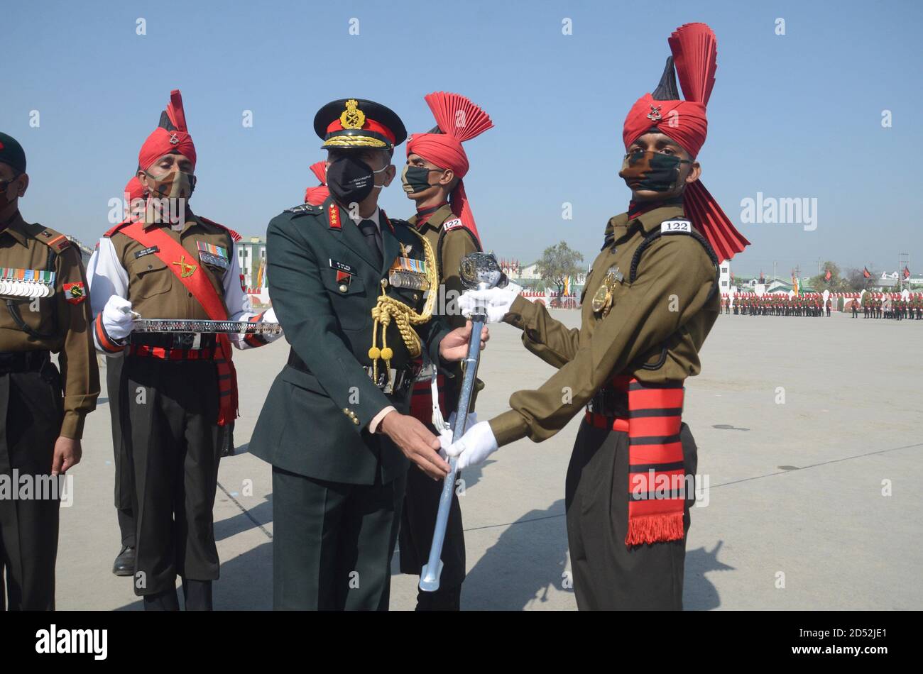 Lt Gen. BS RAJU, the general officer commanding (GOC) of Srinagar-based ...