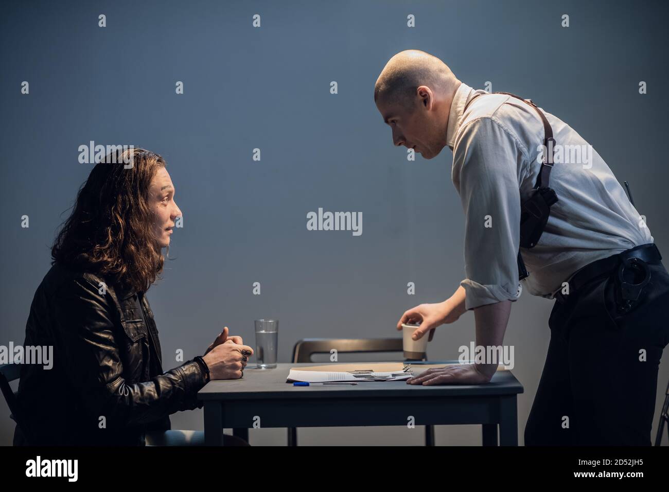 Suspect Interview Police High Resolution Stock Photography and Images ...