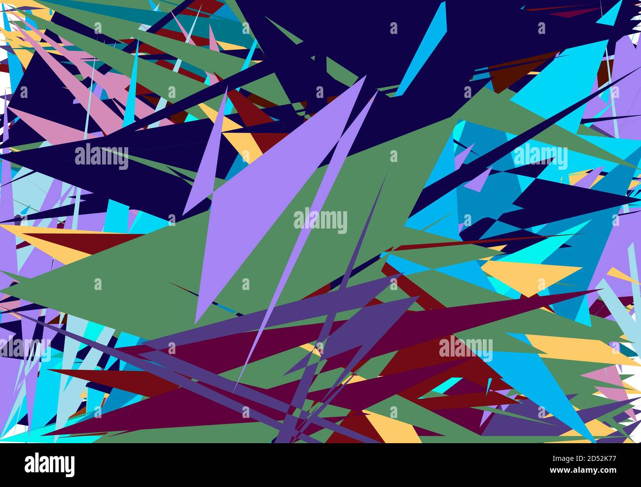 Abstract overlapping colorful shapes. Geometric art background, pattern ...