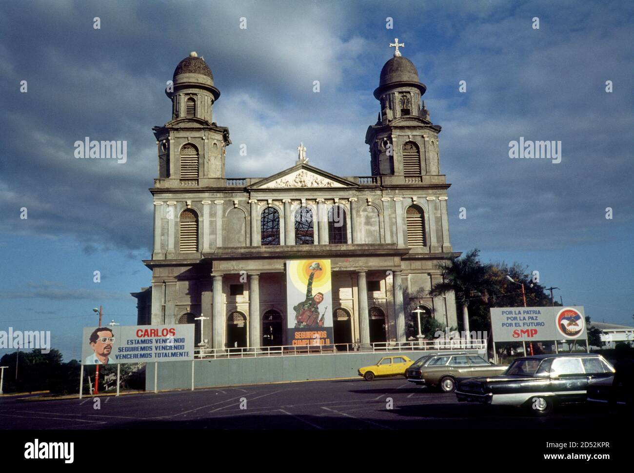 Managua, capital of Nicaragua, in the Sandinista period, 1985-86 Stock ...