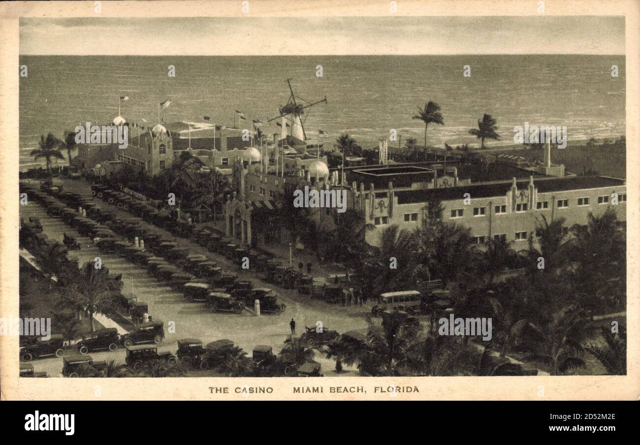 Miami Beach Florida USA, The Casino, Windmill, Windmühle | usage ...