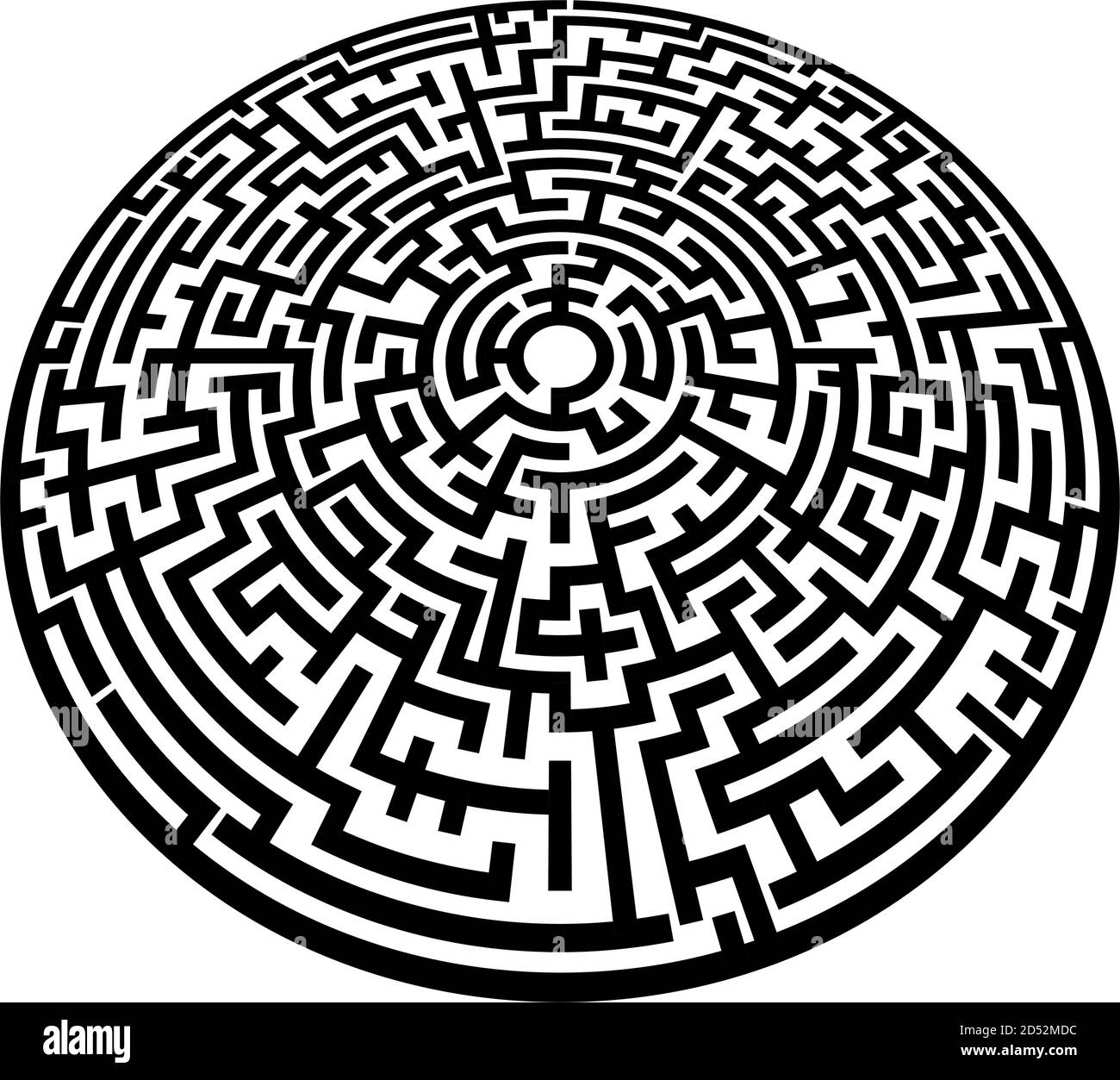 Solvable 3D maze, labyrinth, puzzle game vector illustration Stock ...