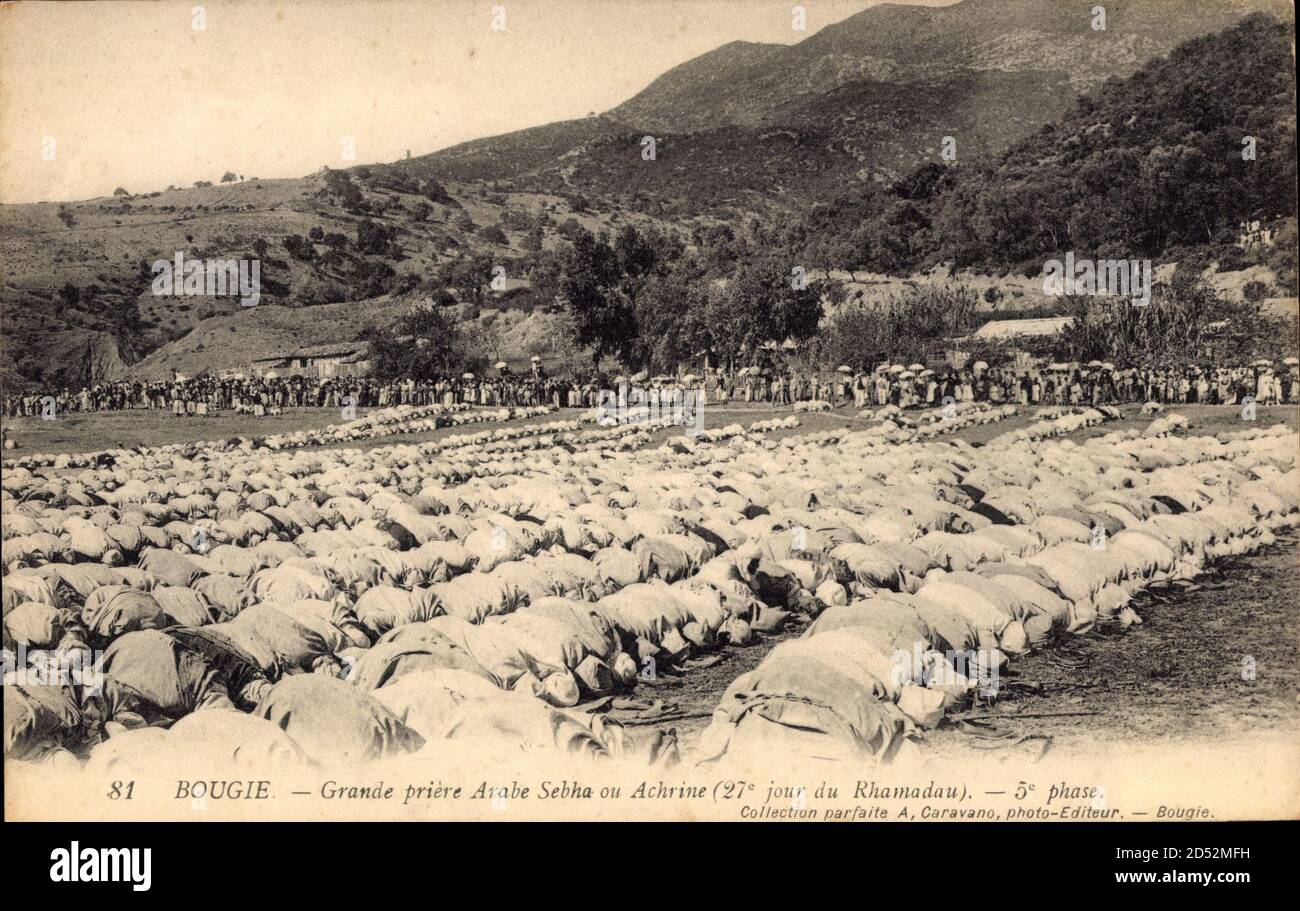 Bougie Bejaia Algerien, Grande prière Arabe Sebha ou Achrine,Rhamadan ...
