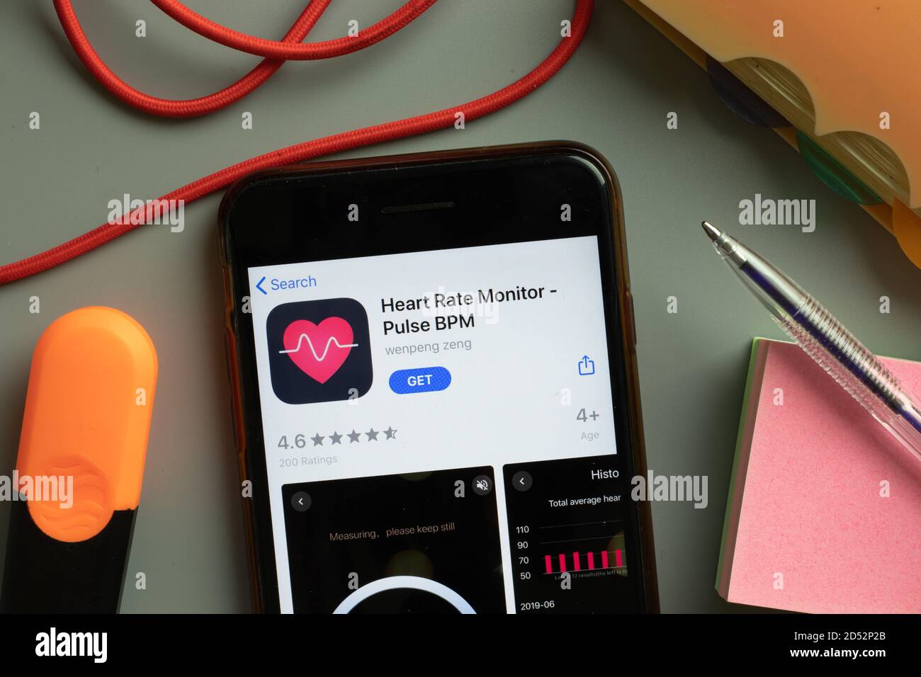 Heart rate logo hi-res stock photography and images - Alamy