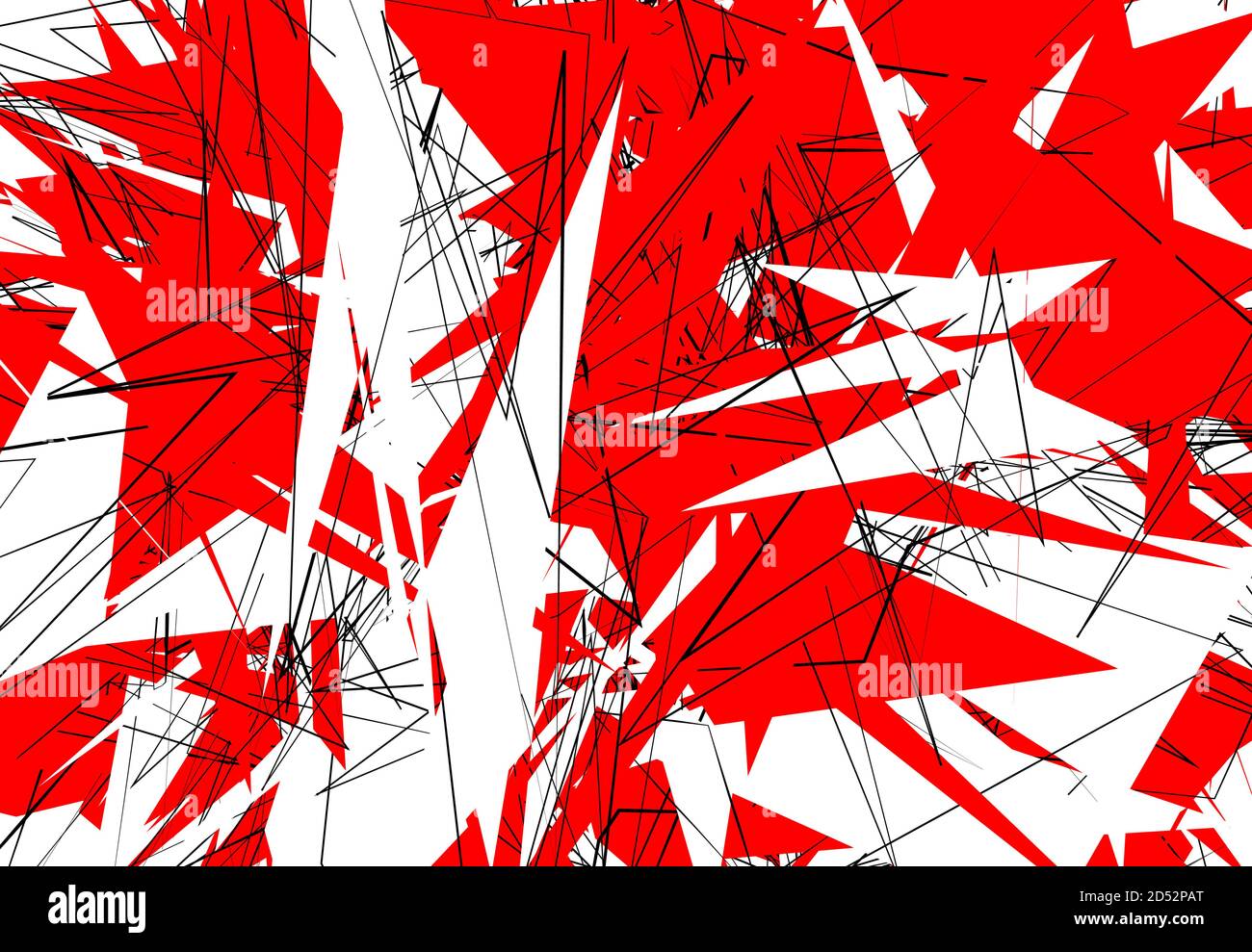 Random Chaotic Contemporary art work vector illustration. Random lines ... Random Chaotic Contemporary art work vector illustration. Random lines ...