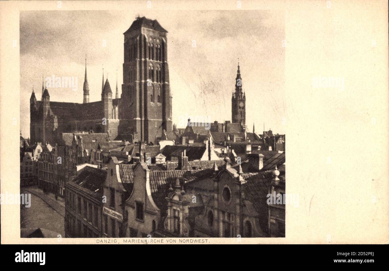 Marienkirche danzig hi-res stock photography and images - Alamy