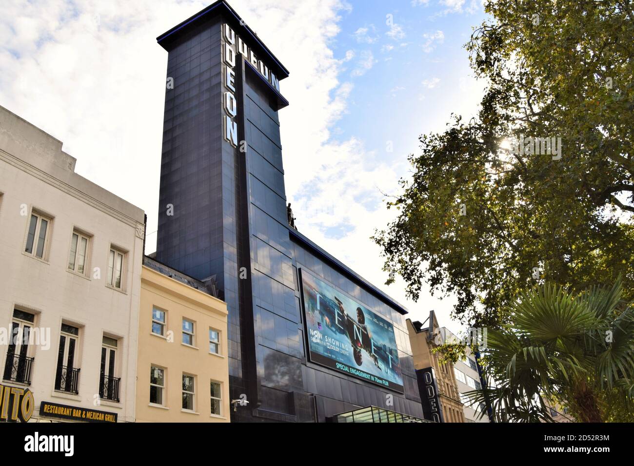 Odeon Cinema West End, Leicester Square, London Stock Photo - Alamy