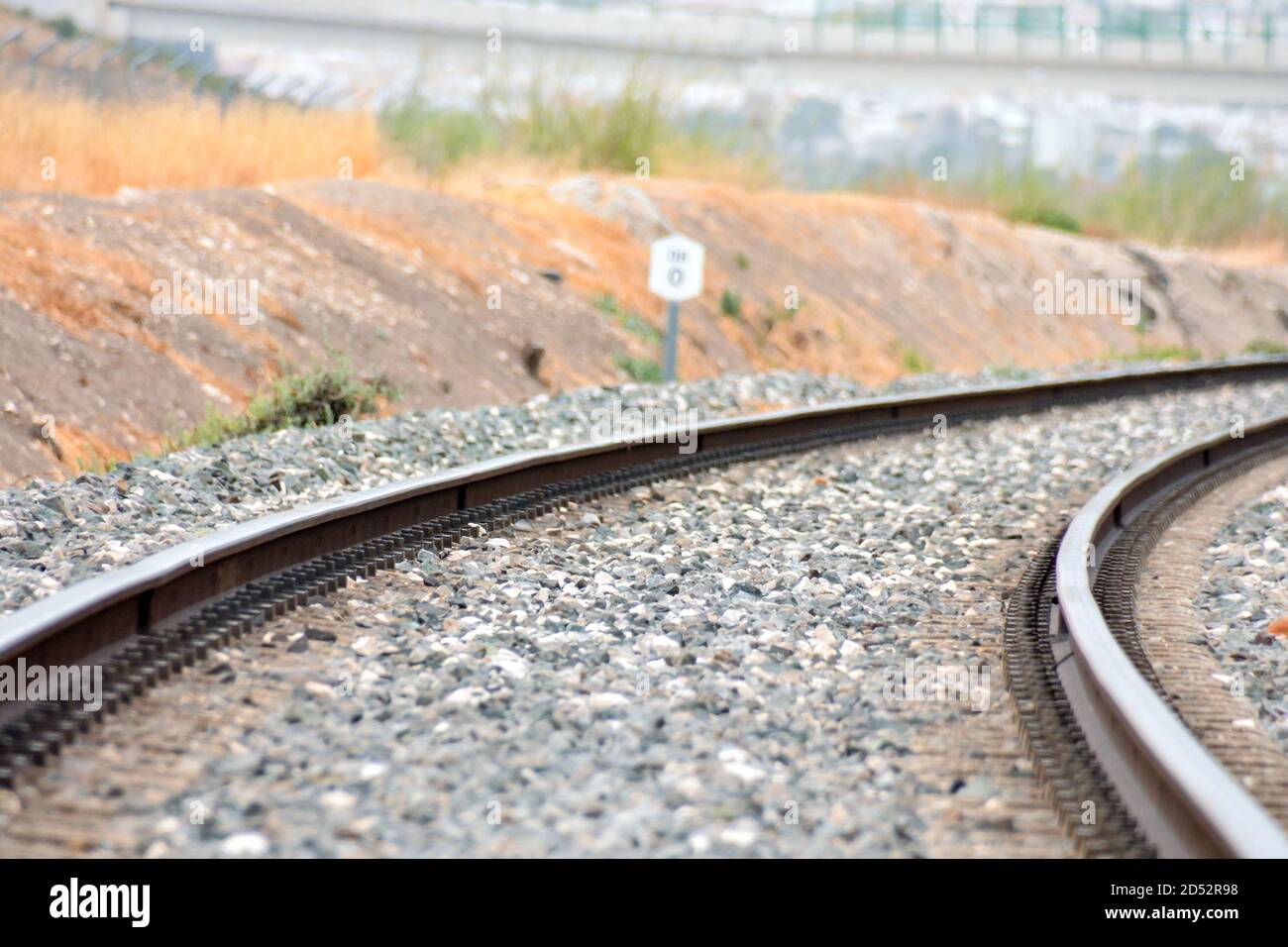 Train Rail Road Stock Photo - Alamy