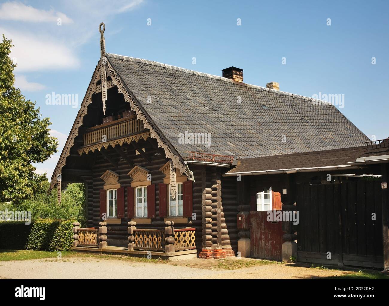 Russian colony Alexandrowka in Potsdam. State Brandenburg. Germany ...