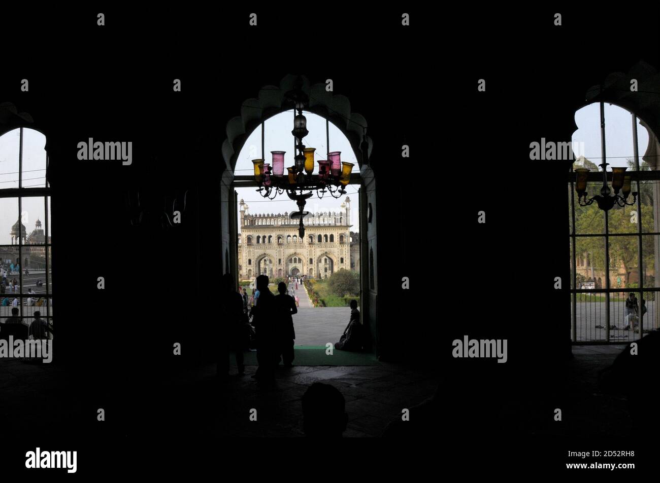 A view of Bara Imambara, also known as Asfi Mosque is an imambara ...