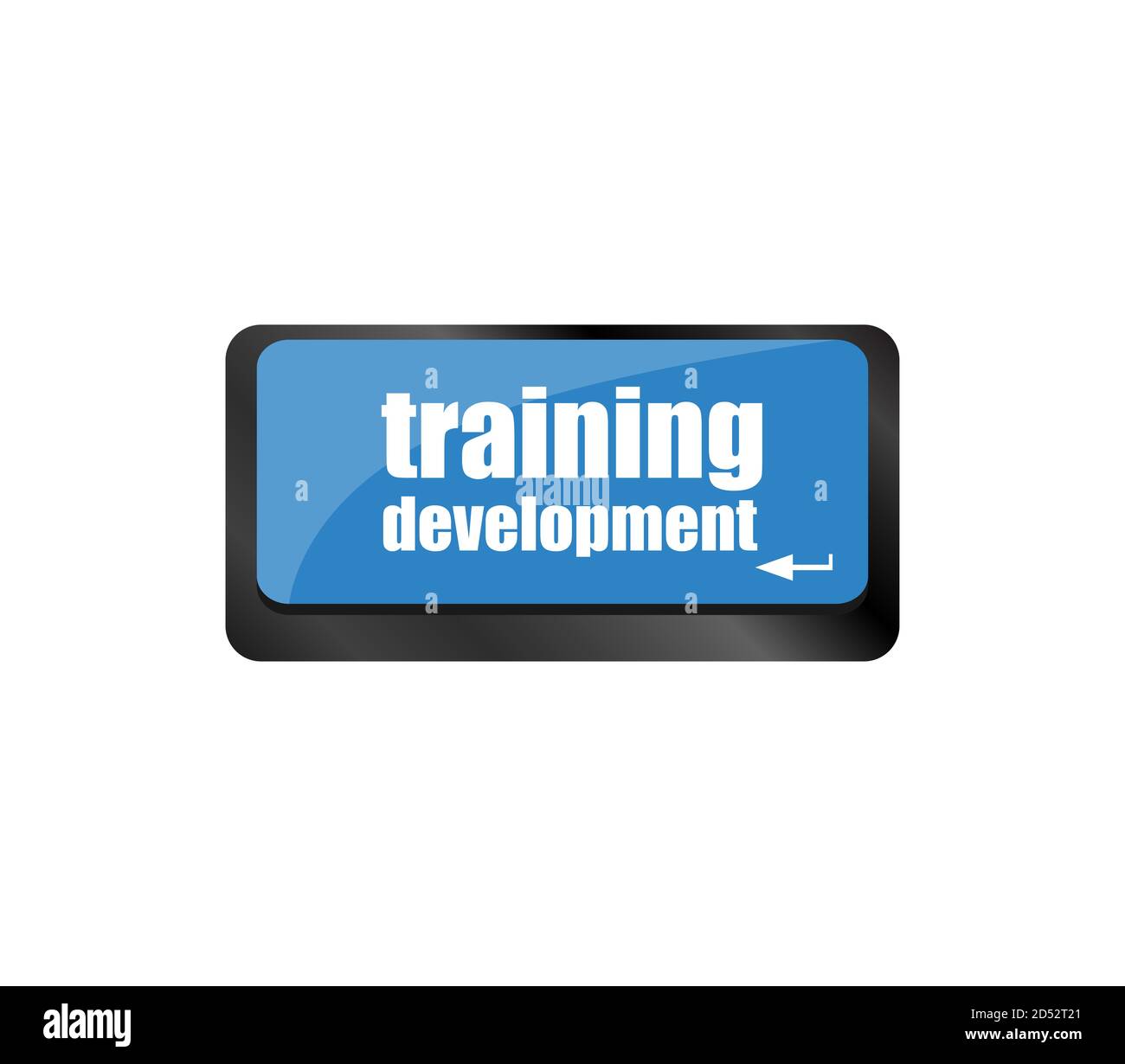 Education concept. computer keyboard with word Training development ...