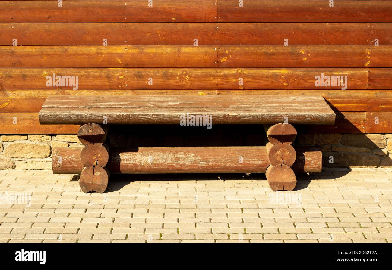 Log Bench High Resolution Stock Photography and Images - Alamy