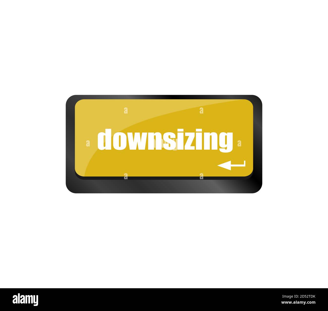 Downsizing word hi-res stock photography and images - Alamy