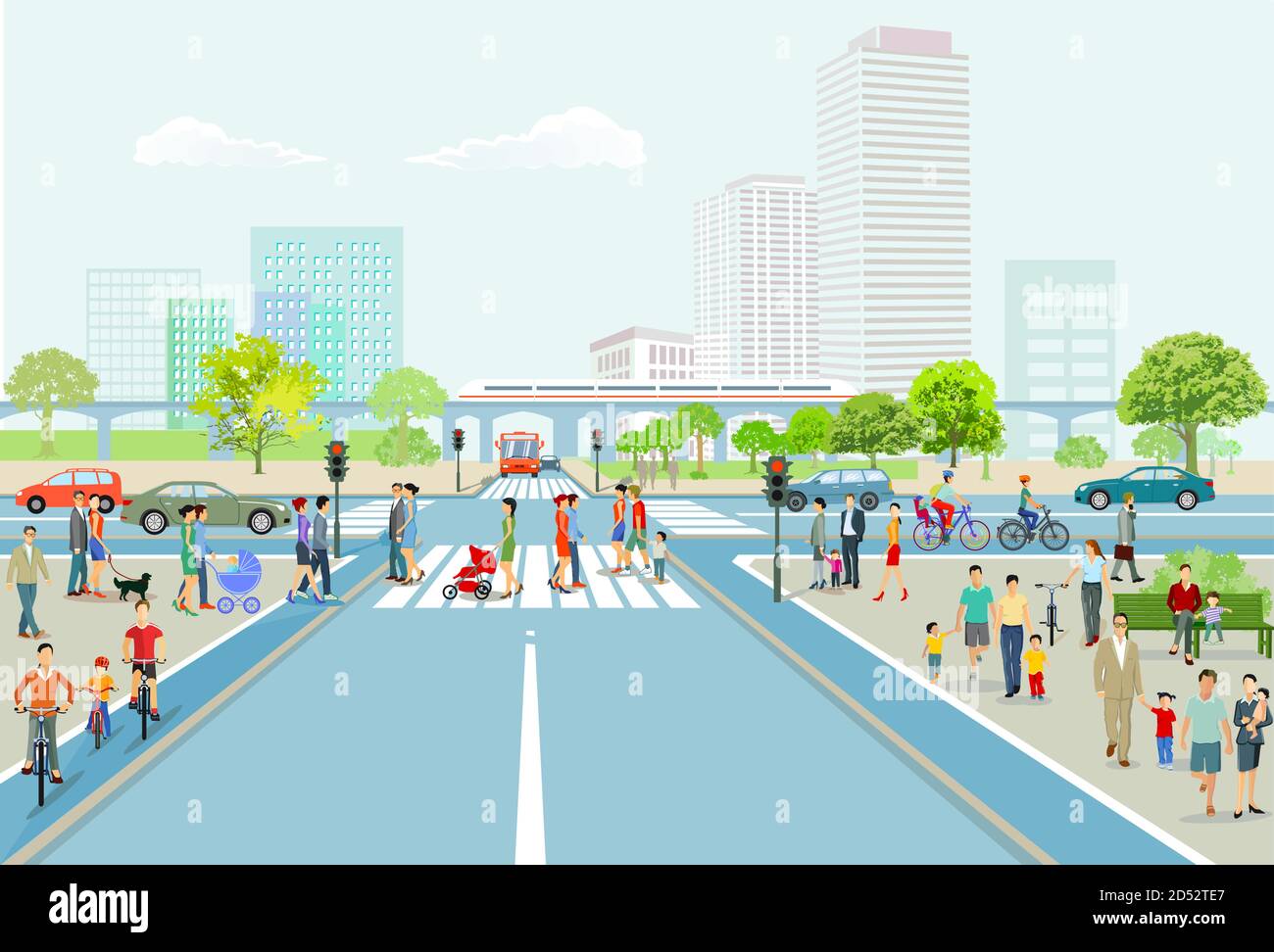 Office buildings vector vectors hi-res stock photography and images - Alamy