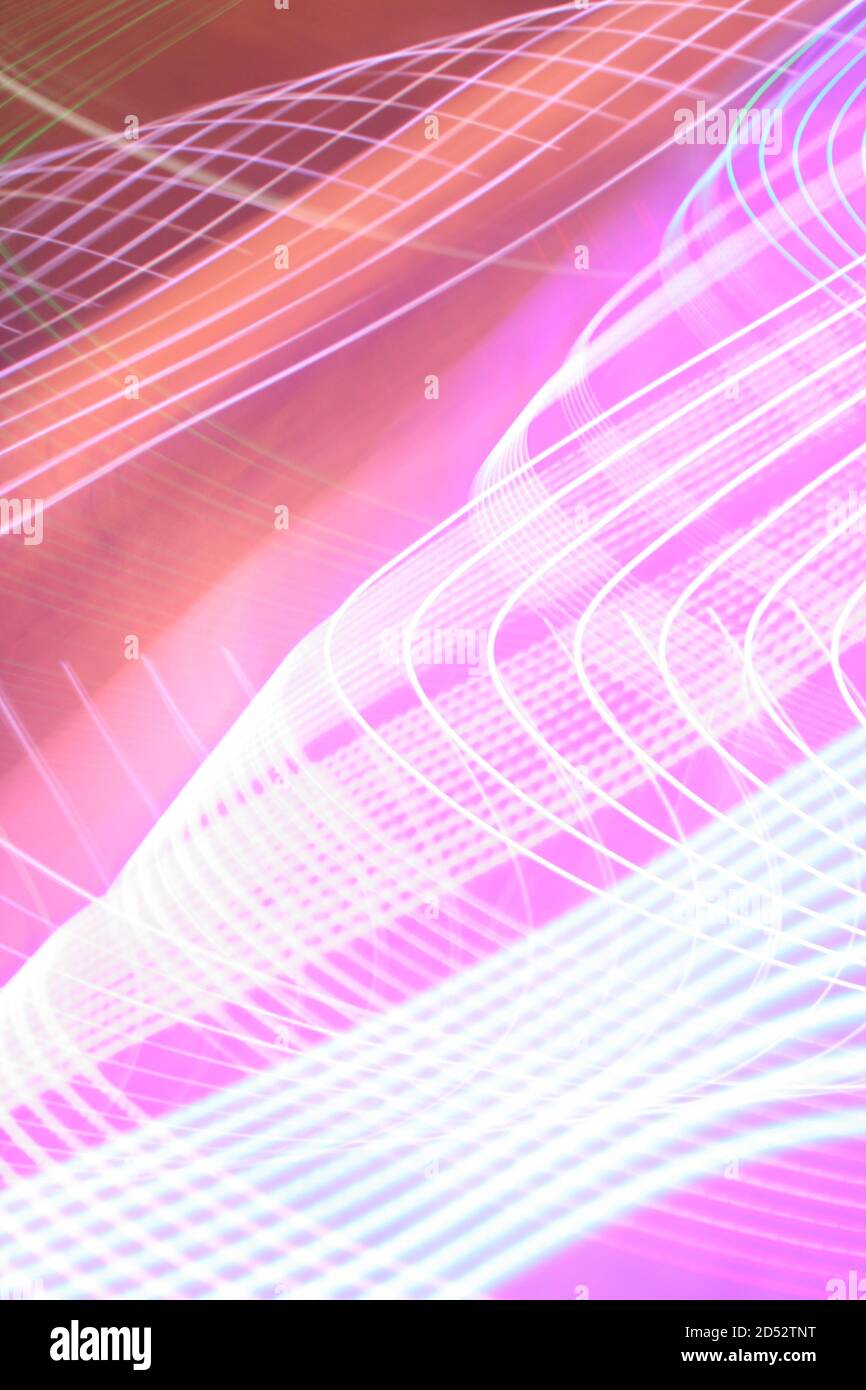Vertical background with abstract rhythmic light trails Stock Photo - Alamy