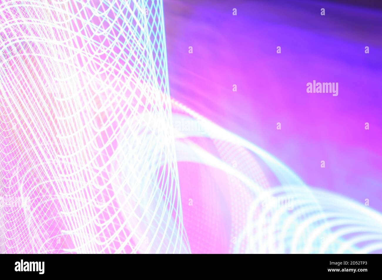 Futuristic background with abstract rhythmic light trails Stock Photo ...