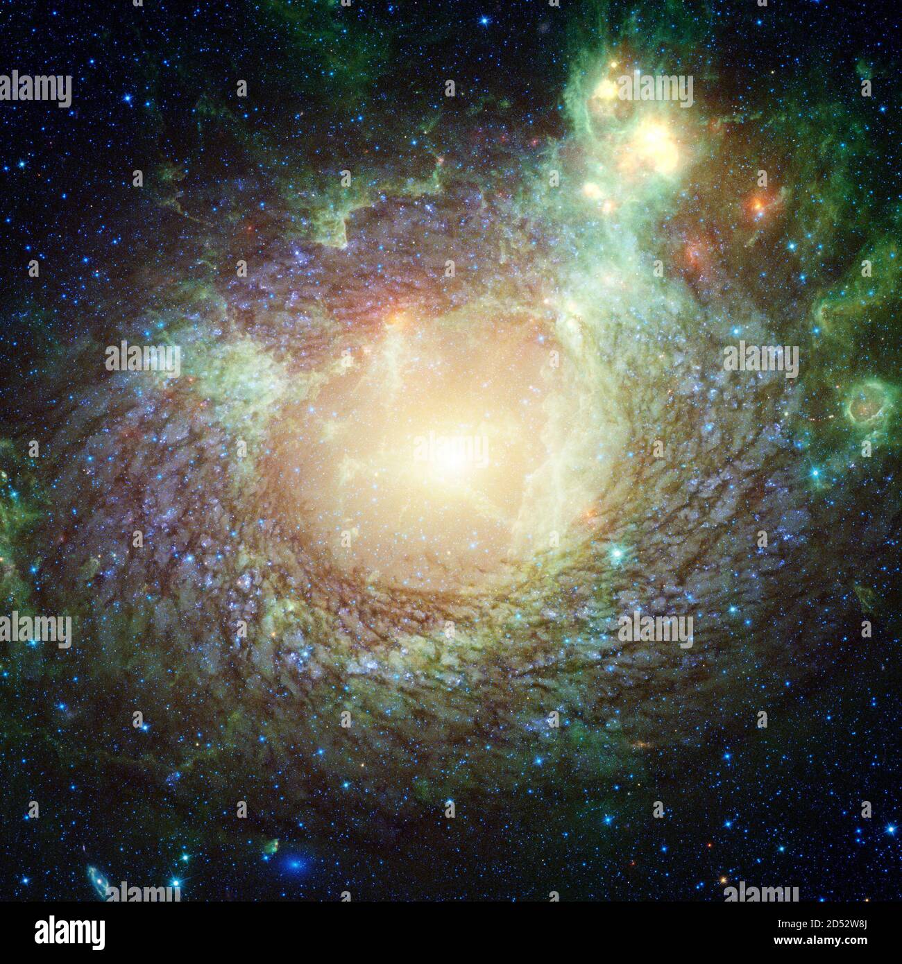 Spiral galaxy. Deep cosmos. Outer space. Elements of this image ...