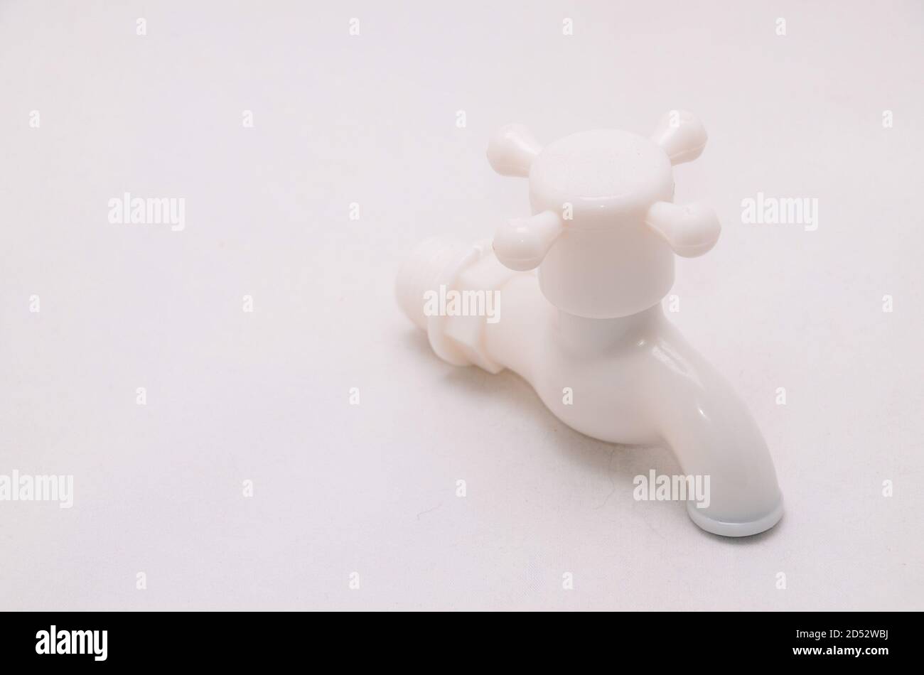 PVC Plastic Water Faucet Stock Photo - Alamy