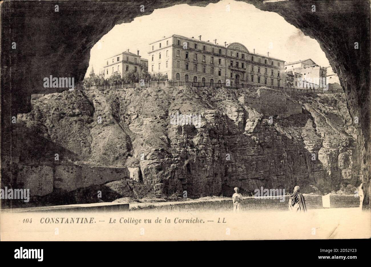 Constantine Algerien, Le Collège vu de la Corniche | usage worldwide ...