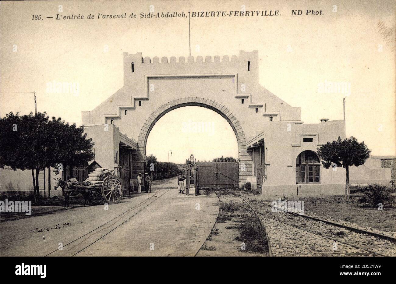Bizerta Ferryville Tunesien, Arsenal de Sidi Abdallah | usage worldwide ...